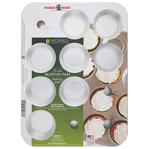 Nordic Ware Muffin Pan, Baking, 12 Cup 1 ea | Shop | Ron's Supermarket