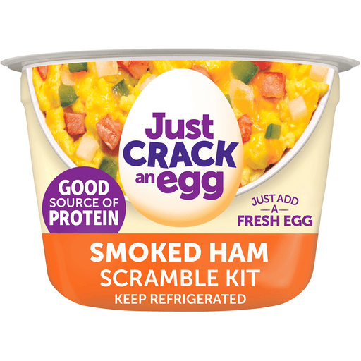 Just Crack an Egg Smoked Ham Scramble Kit 3 Oz | Liquid Eggs | Sendik's ...
