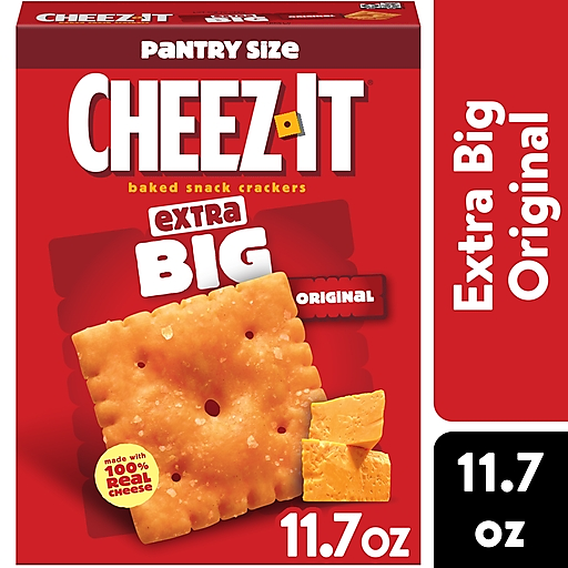 Cheez It Cheese Crackers, Extra Big 11.7 oz | Cheese | My Country Mart ...