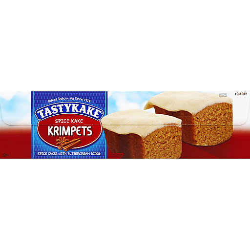 Tastykake Family 12 Pack Spice Kake Krimpets 6 ea | Doughnuts, Pies ...