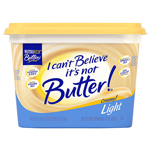 I Can't Believe It's Not Butter! Nutri Rich Light Spread 45 oz ...