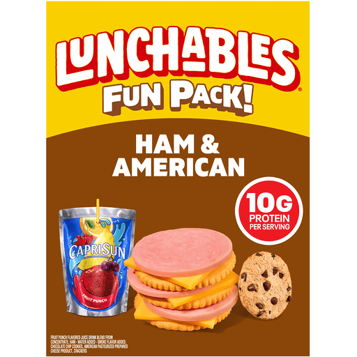 Lunchables Ham & American Lunch Combinations Fun Pack 1 Ea | Lunchables ...