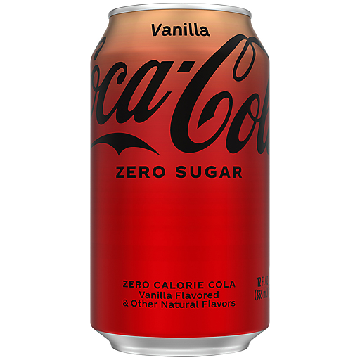 Coca Cola Cola, Zero Sugar, Vanilla 12 fl oz | Shop | Grant's Supermarket