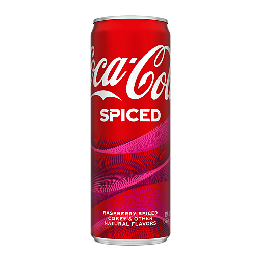 Coca Cola Spiced Raspberry Spiced Coke Natural Flavor 12 Fl Oz