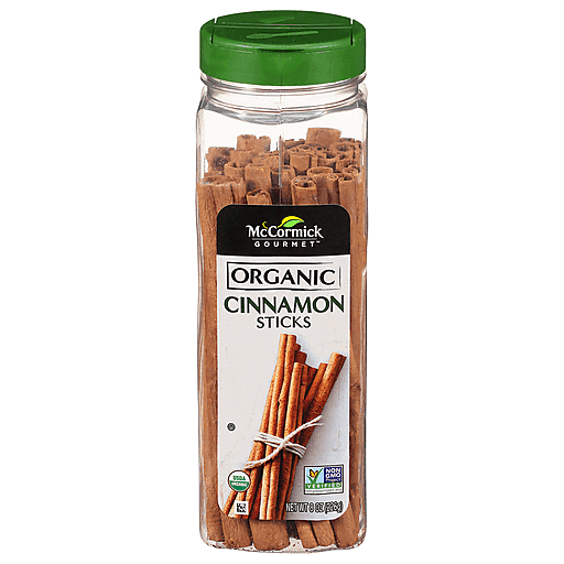 Mc Cormick Gourmet Organic Cinnamon Sticks 8 oz | Shop | Market Basket