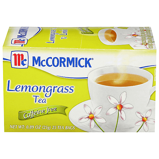 Mc Cormick Tea, Caffeine Free, Lemongrass 25 ea | Tea | Sullivan's Foods