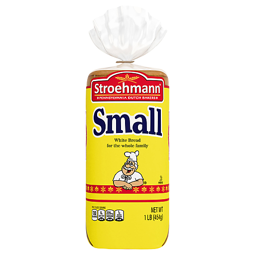 Stroehmann White Small Bread 1 lb | White & Sourdough Bread | Dave's ...