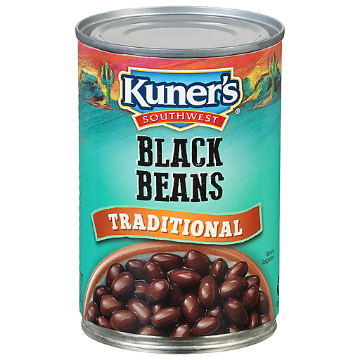 Kuner's Southwest Black Beans, Traditional 15 Oz | Black | Ingles Markets