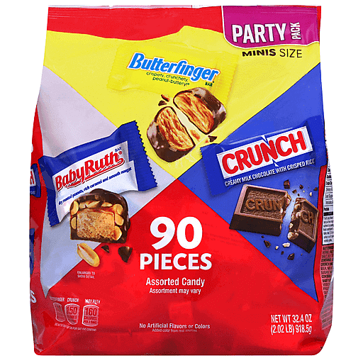 Ferrero Assorted Mini Size Candy Party Pack 90 Ea | Snacks, Chips ...