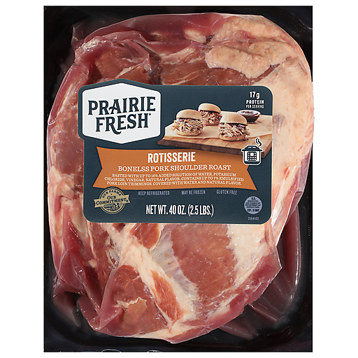 Prairie Fresh Boneless Rotisserie Pork Shoulder Roast 40 oz | Shop ...
