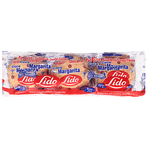 Lido Margarita Coconut Flavored Sweet Bread 9 ea | Cookies | Sedano's ...