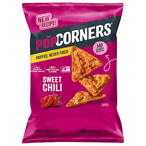 Pop Corners Sweet Chili Popped Corn Snacks 5 Oz | Corn | Market Basket