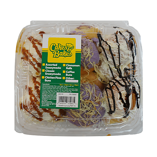Cakes & Bakes Assorted Ensaymada & Cinnamon | 6s | Shop | Walter Mart
