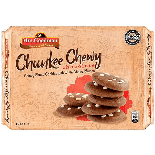 Mrs Goodman Chunkee White Chocolate Chip | 10pcs per pack | Chips ...