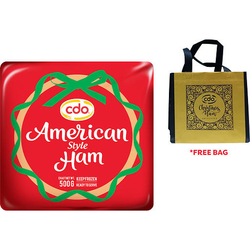 CDO American Ham | 500g | Frozen Meats & Steaks | Walter Mart