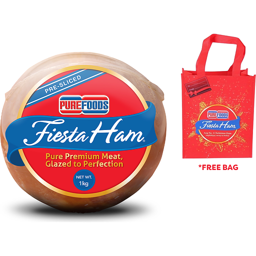 Purefoods Fiesta Ham Pre Sliced | 1kg | Pork | Walter Mart