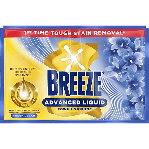 Breeze Liquid Detergent Powermachine With Ultraclean Concentrate | 64ml ...