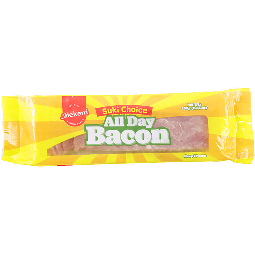 Mekeni All Day Bacon | 250g | Frozen Meats & Steaks | Walter Mart