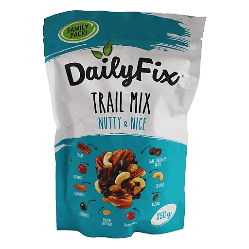 Daily Fix Trail Mix Nutty & Nice | 250g | Snacks | Walter Mart