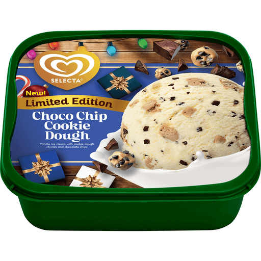 Selecta Chocolate Chip Cookie Dough 1.3l | Shop | Walter Mart