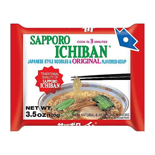 Sapporo Ichiban Japanese Style Noodles Original | 100g | Shop | Walter Mart
