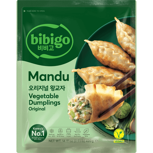 Bibigo Mandu Vegetable Dumpling Original | 420g | Shop | Walter Mart