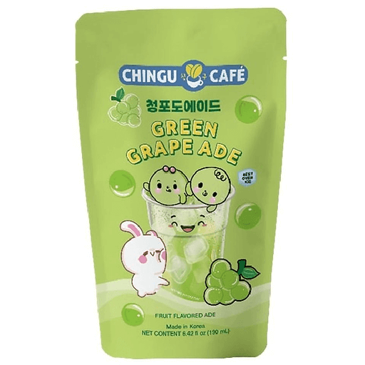Chingu Cafe Green Grape Ade Juice | 190ml | Juices | Walter Mart