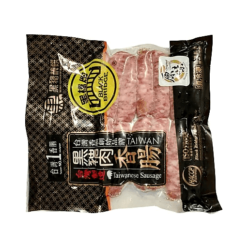 Black Bridge Taiwan Black Hog Sausage | 220g | Frozen Meats & Steaks ...