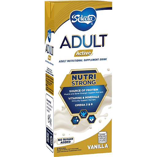 Selecta Adult Active | 245ml | Dairy & Eggs | Walter Mart