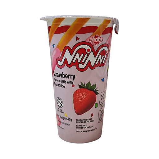 Nni Nni Biscuit Strawberry | 45g | Snacks | Walter Mart