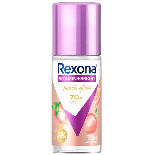 Rexona Vitamin + Bright Peach Glow Roll-on Deodorant | 45ml | Shop ...