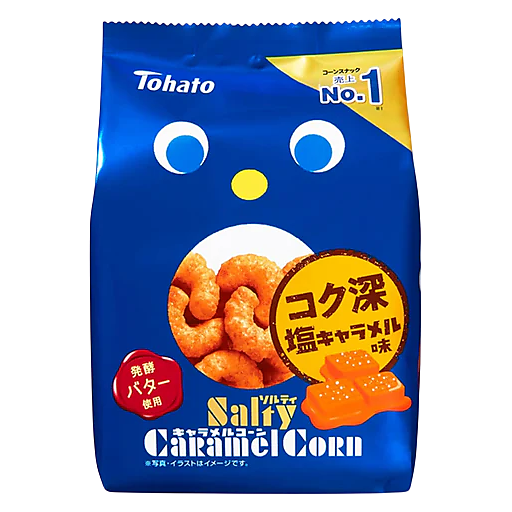Tohato Popcorn Salty Caramel | 67g | Snacks | Walter Mart