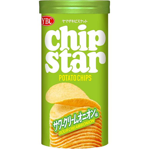 YBC Chip Star Potato Chips Sour & Cream Onion | 45g | Chips | Walter Mart
