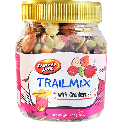 Dan-D Pak Trail Mix with Cranberries | 227g | Snacks | Walter Mart