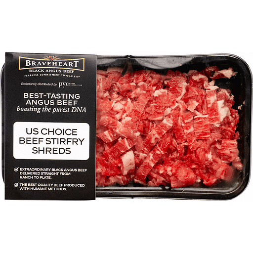 Braveheart US Choice Beef Stirfry Shreds | 250g | Shop | Walter Mart