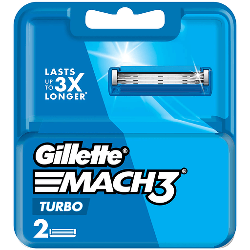 Gillette Mach3 Turbo Cartridge | 2s | Shop | Walter Mart