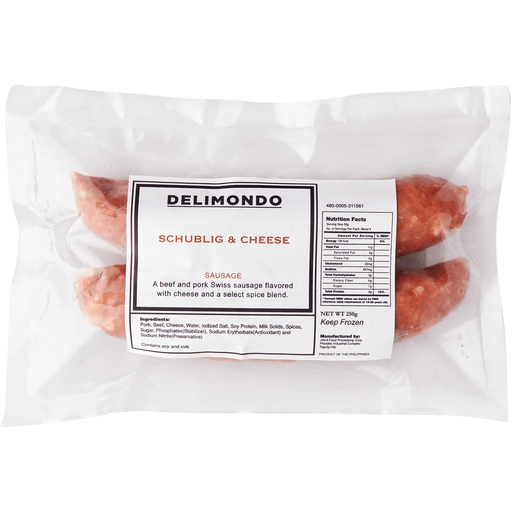 Delimondo Schublig Cheese | 250g | Shop | Walter Mart