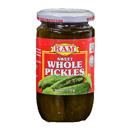 Ram Sweet Whole Pickles | 270g | Shop | Walter Mart
