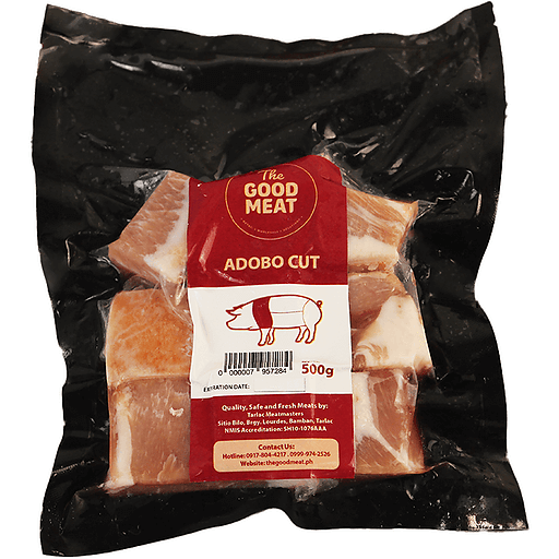 The Good Meat Pork Adobo Cut | 500g | Shop | Walter Mart
