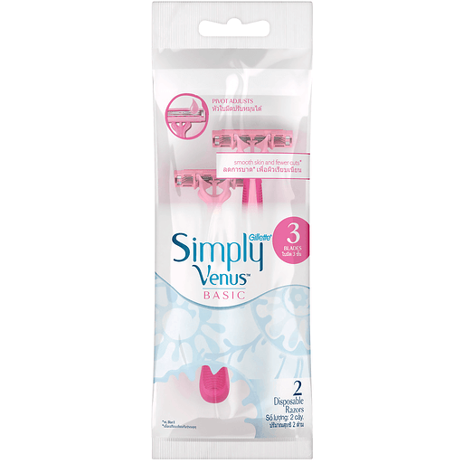 Gillette Razor Simply Venus Basic | 2s | Shop | Walter Mart