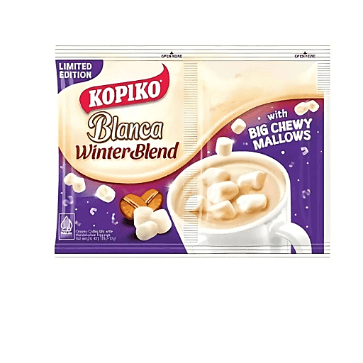 Kopiko Blanca Coffee Winter Blend Mallows | 40g x 5s | Shop | Walter Mart